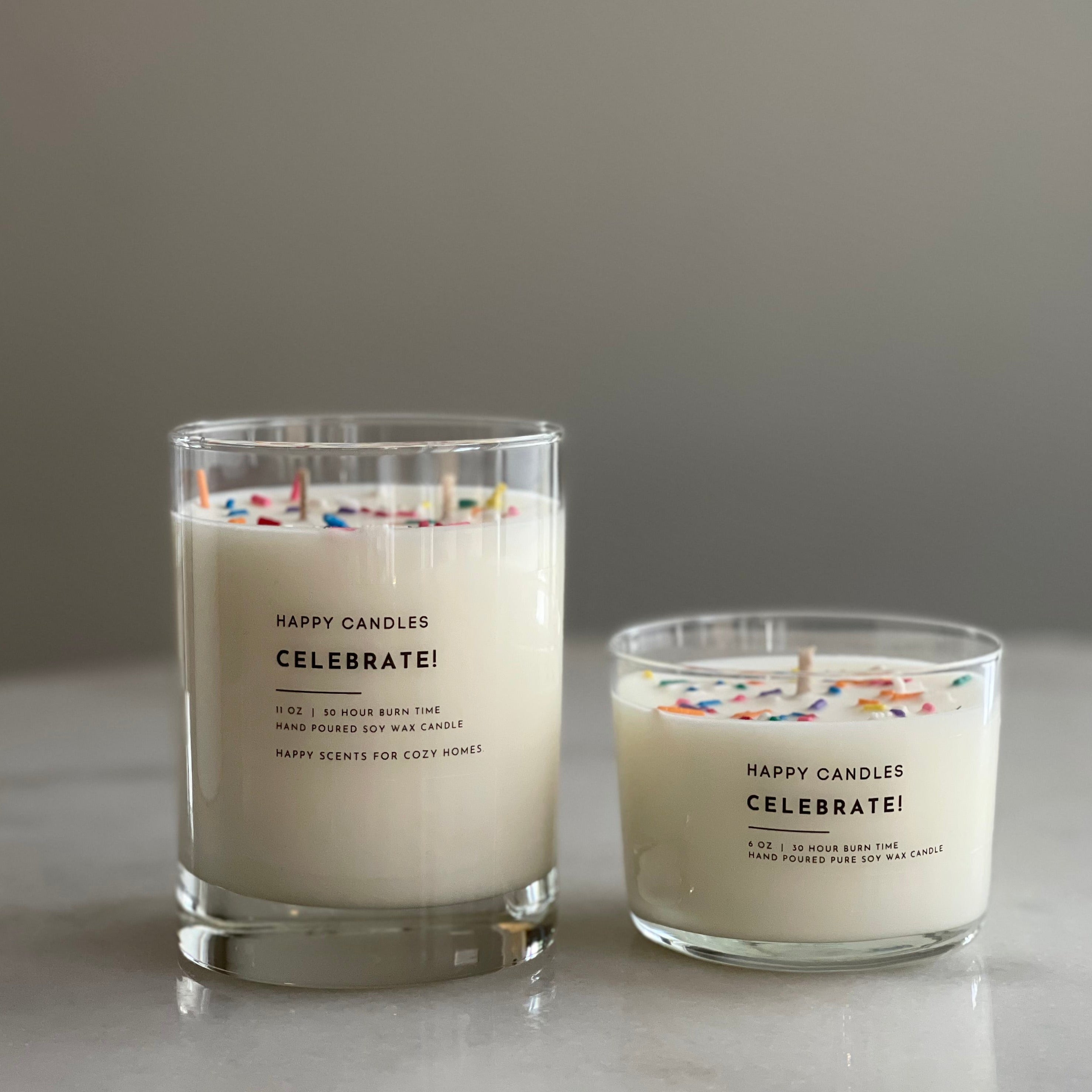 CELEBRATE! – Happy Candles